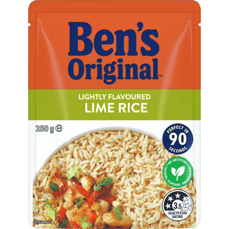 lime flavoured rice