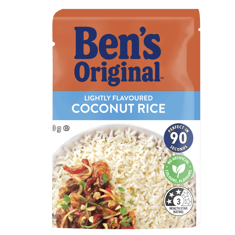 BEN'S ORIGINAL™ | Lightly Flavoured Coconut | Microwave Rice