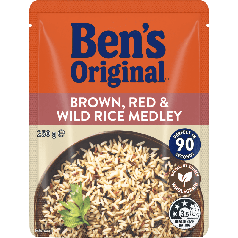 BEN'S ORIGINAL™ | Brown Red and Wild | Microwave Rice